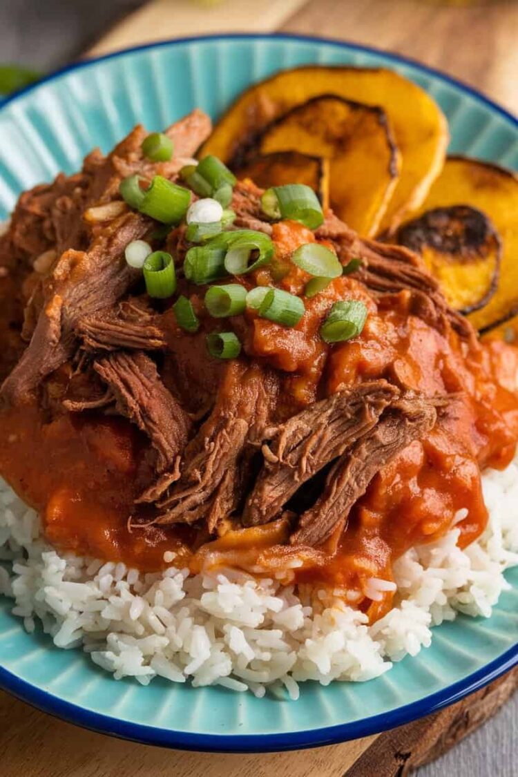 Cuban Ropa Vieja Shredded Beef