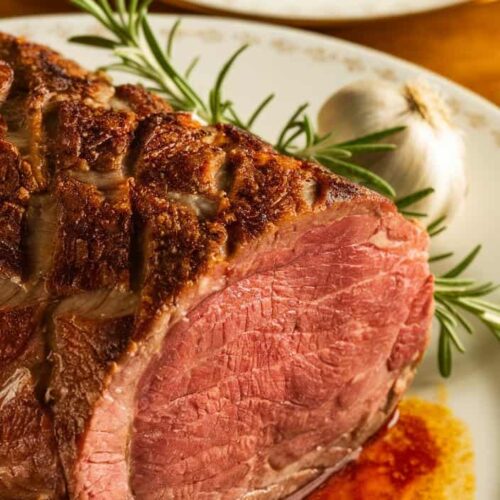 Garlic Butter Seared Prime Rib