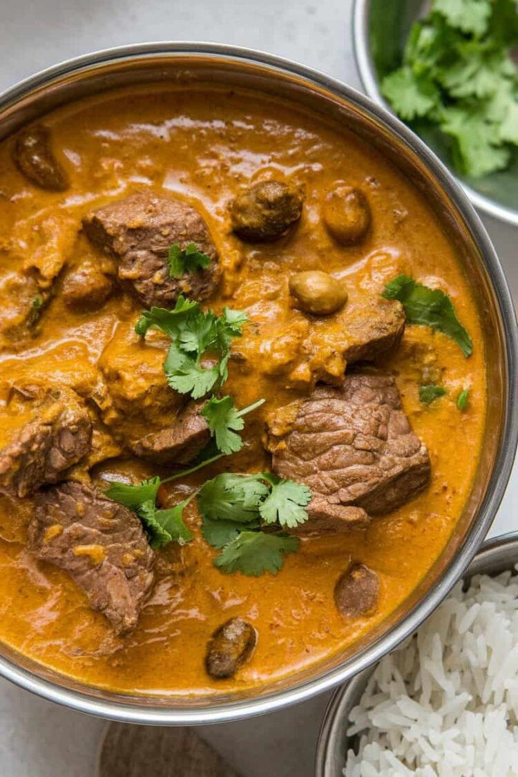 Indian Beef Korma Curry