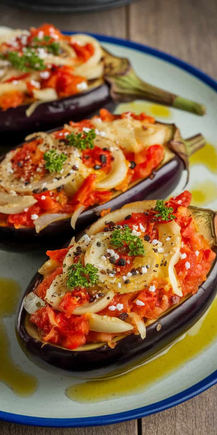 Turkish Eggplant Imam Bayildi