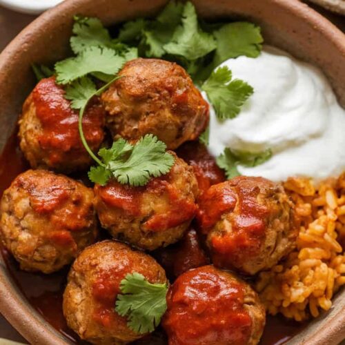 Mexican Chipotle Meatballs